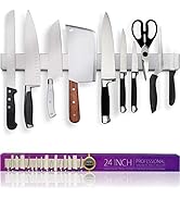 Amazon.com: 24 Inch Heavy-Duty Magnetic Knife Holder (Large Size ...