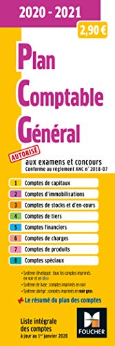 Plan comptable général - PCG - 2020-2021 (Les Plans Comptables) (French ...