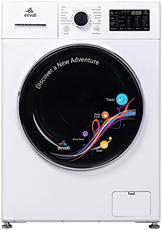 evvoli 9KG Front Load Fully Automatic Inverter Motor Washing Machine ...
