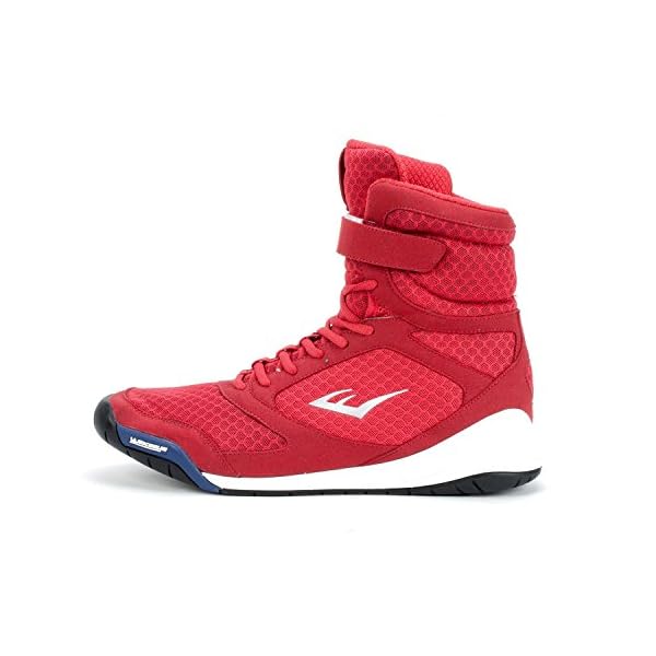 Everlast New Elite High Top Boxing Shoes - Black, Blue, Red ...