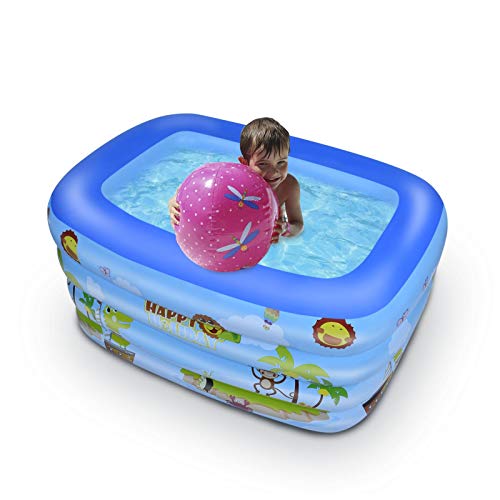 Inflatable Swimming Pool, Family Swim Center Inflatable Above Ground ...