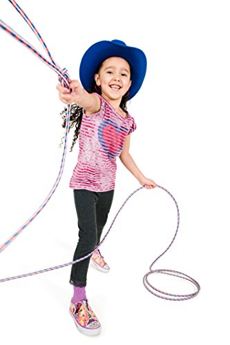 Just Jump It Lil Lariat Junior Lasso Rope - Pre-Tied 20' Kids Cowboy ...