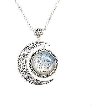 Amazon.com: Infinity Knot Necklace with Cross Pendant - Platinum Silver ...