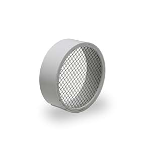 Raven R1508 PVC Termination Vent with 304 Stainless Steel Screen, 2 ...