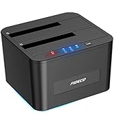 FIDECO Hard Drive Docking Station, USB 3.0 SATA HDD Docking Station for ...