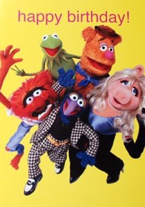 The Muppets - Muppets 'happy birthday!' Card (MU35): Amazon.co.uk ...