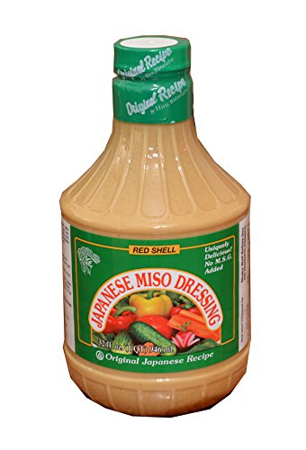 Red Shell Japanese Miso Dressing, 32fl.oz (Pack of 1) - Want It All