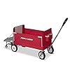 Radio Flyer 3-in-1 Folding Wagon with Cooler Caddy for Kids, Garden ...