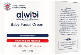 سعر Aiwibi Baby Facial Cream, Natural Camellia Oil, 50ml, Nourishing ...
