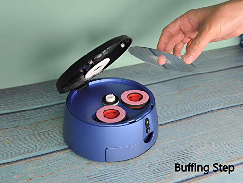 Professional DVD/CD Disc Cleaner and Reconditioner - Cleans Blu-Ray ...