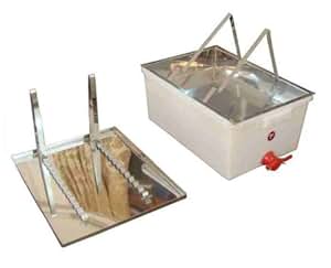 Amazon.com : Honey Uncapping Plastic Bin and Stainless Tray - Deluxe ...