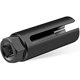 Amazon.com: Gasedin Oxygen Sensor Socket with Side Wire Cutout, 1/2 ...