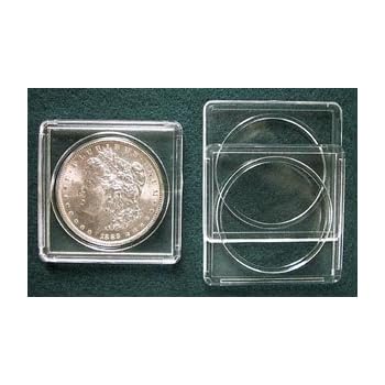 Amazon.com: 25 Marcus Plastic 2x2 coin holders: Silver Dollars: Toys ...