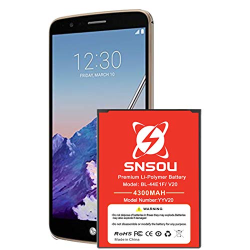 Stylo 3 Battery, SNSOU [4300mAh] Replacement Li-ion Battery for Stylo 3 ...