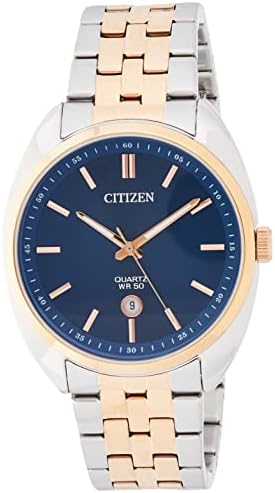 CITIZEN Mens Quartz Watch, Analog Display and Stainless Steel Strap ...