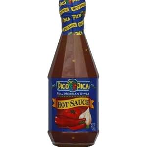 Amazon.com : Pico Pica Mexican Hot Sauce - HOT - 15.5 Oz (Single Large ...