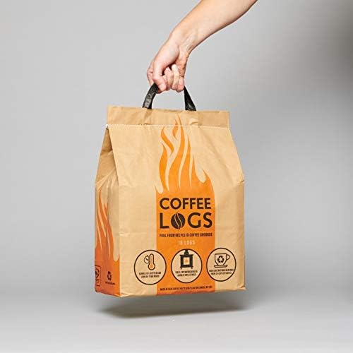 bio-bean Coffee Logs – Eco-Friendly Fire Logs for Wood Burners and ...