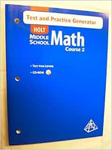 Amazon.com: Holt Middle School Math, Course 2: Test and Practice ...