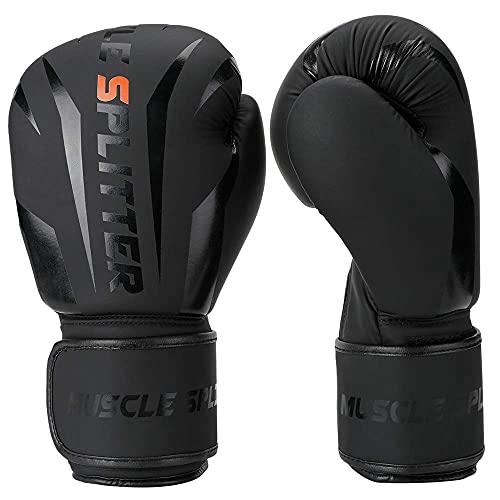 Muscle Splitter Pro Style Boxing Gloves, Boxing Gloves for Men & Women ...