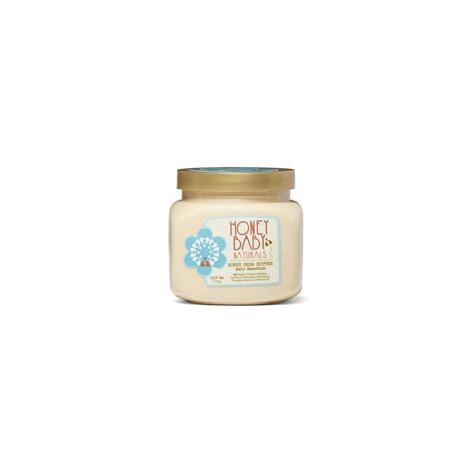 Honey Baby Naturals Honey Shea Butter Hair Smoothie, 10.5 Ounce - Black ...