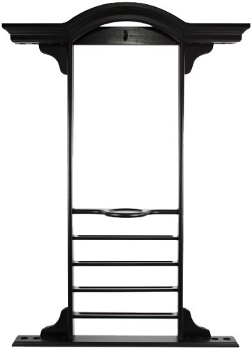 Купить Ozone Deluxe Pool Cue Wall Rack Black в интернет-магазине Amazon ...