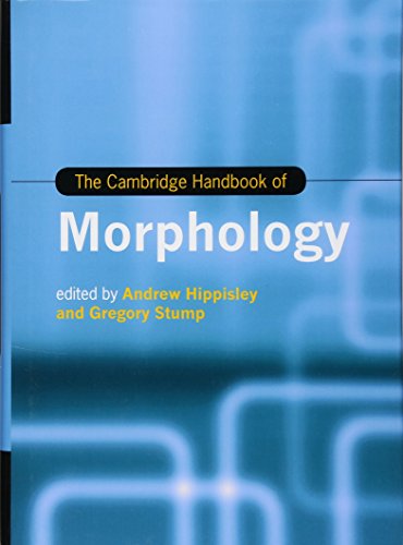 Amazon - The Cambridge Handbook of Morphology (Cambridge Handbooks in ...