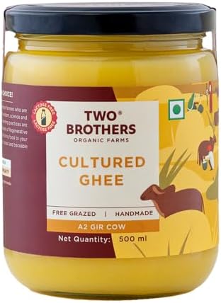 TWO BROTHERS A2 Cultured Ghee, Desi Gir Cow 500 ml price in UAE ...