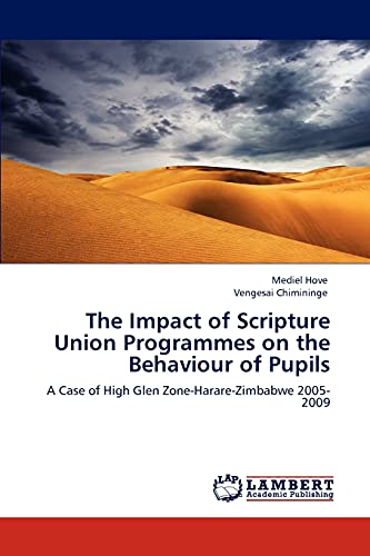 The Impact of Scripture Union Programmes on the Behaviour of Pupils: A ...