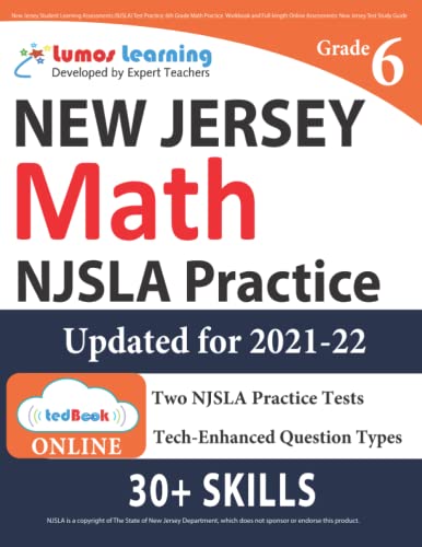 New Jersey Student Learning Assessments (NJSLA) Test Practice: 6th ...