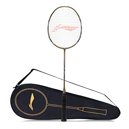Li-Ning Super Series Carbon Fibre 900 Strung Badminton Racket (84 Grams ...