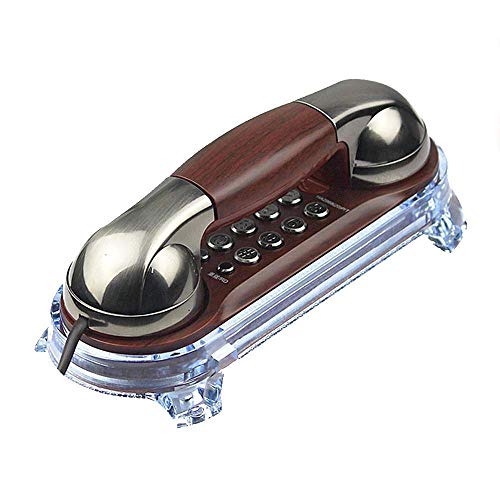 Prakal Corded Telephone, Wall-Mounted Landline Phone with Retro Vintage ...