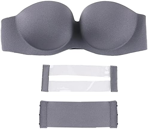 سعر Dress Cici Grey Gray Plus Size Strapless Bra, Transparent Strapless ...