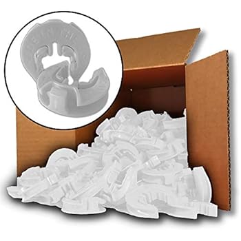 Amazon.com : Lock Jawz T-360 Electric Fence T-Post Insulator - White ...