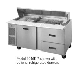 Amazon.com: Randell 9040K-7 Refrigerated Sandwich Salad Prep Table Two ...