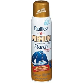 Amazon.com: Faultless Heavy Spray Starch 20 oz Cans (Pack of 2): Home ...