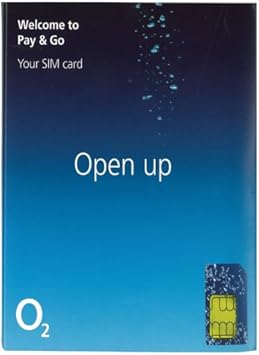 O2 Pay As You Go Sim Card: Amazon.co.uk: Electronics