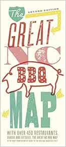 Great NC BBQ Map: 9780996746649: Amazon.com: Books