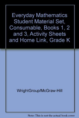 Everyday Mathematics Student Material Set, Consumable, Books 1, 2 and 3 ...