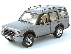 Die-cast Model Land Rover Discovery (1:18 scale in Silver-Grey): Amazon ...