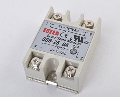 Buy SSR-25DA ssr solid state relay DC-AC one-phase Relay FOTEK ssr 20A ...
