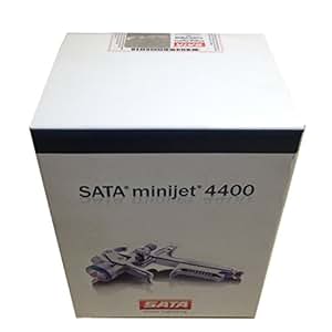 Amazon.com: SATA minijet 4400 B HVLP Spray Gun 1.2 SR RPS Cups 198184 ...