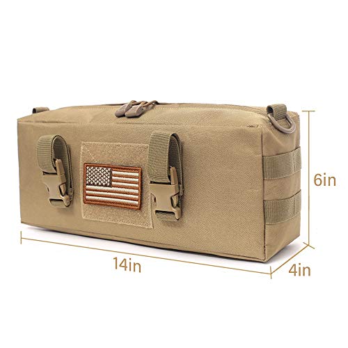 WYNEX Tactical Increment Molle Pouch, Vertical EDC Utility Pouches ...