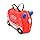 Trunki Children's Ride-On Suitcase & Hand Luggage: Frank Fire Engine ...