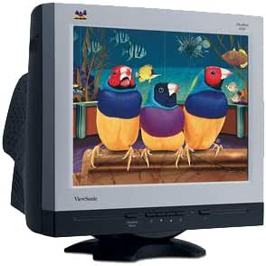 Amazon.com: ViewSonic A91f+ 19" CRT Monitor (Silver/Black) : Electronics