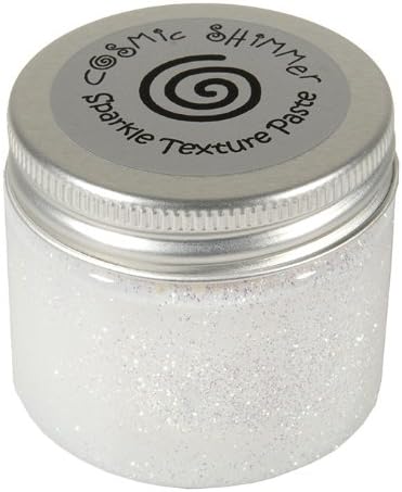 Cosmic Shimmer Sparkle Texture Paste, Aurora Sparkle/White – BigaMart