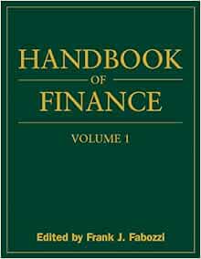 Handbook of Finance, Financial Markets and Instruments: 9780470078143 ...
