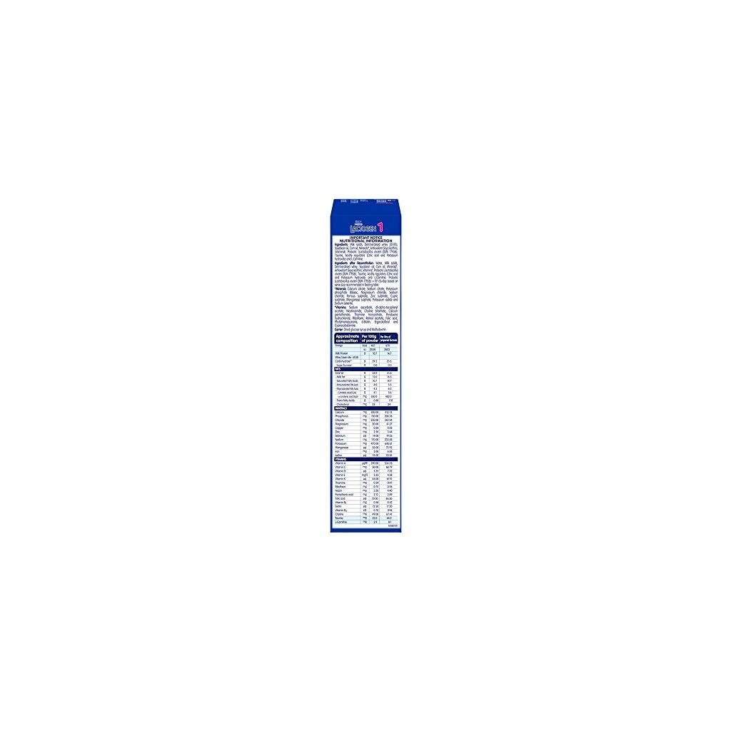 Nestlé LACTOGEN 1 Infant Formula Powder (Up to 6 months), Stage 1 ...