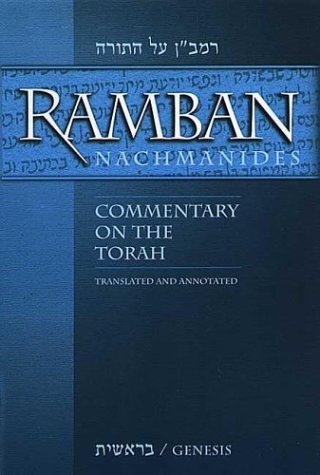 Ramban (Nachmanides): Commentary on the Torah (5 Vol. Set): Charles B ...