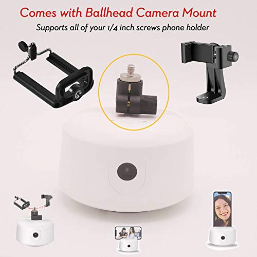 Smart Tracking Camera Mount Auto Moving Cell Phone Holder Tripod Selfie ...