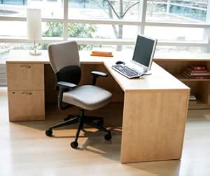 Amazon.com: Currency L-shaped Desk by Steelcase : Home & Kitchen